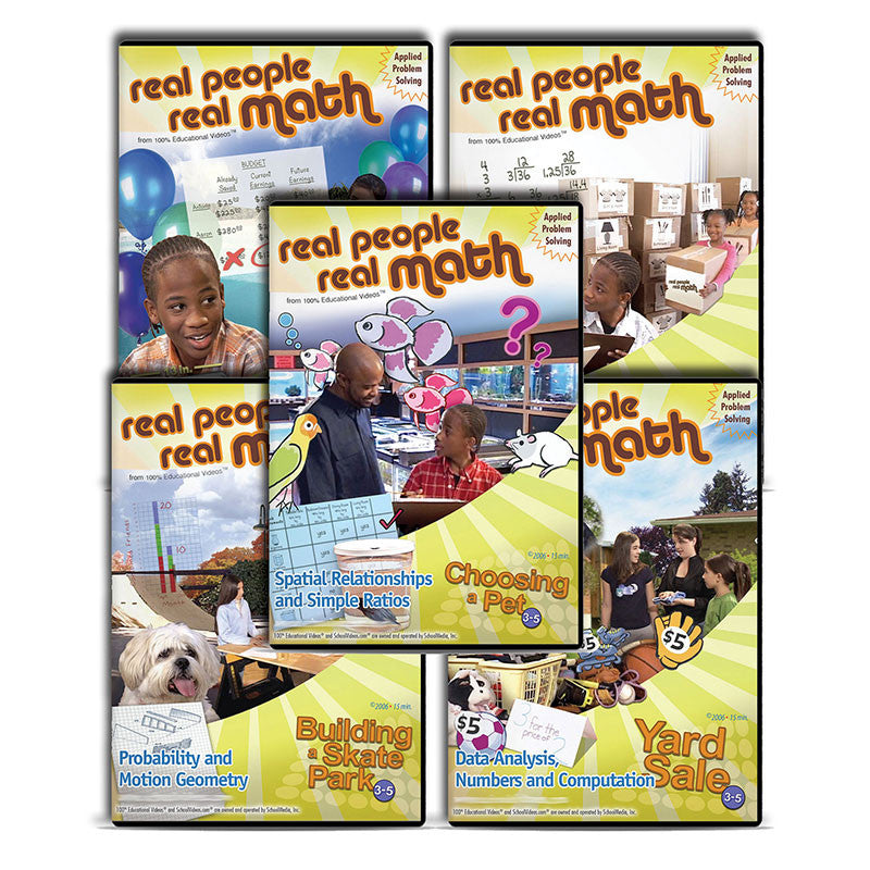 Real People, Real Math Series 3-5: Applied Problem Solving ...